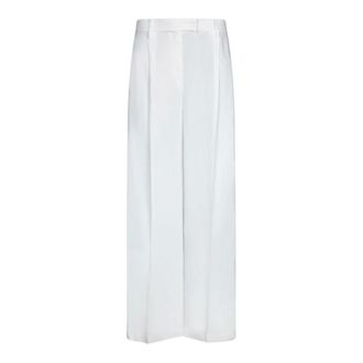 Pinko Pinko, Femme, Pantalons, Blanc, Taille: 44 FR Pantalon blanc sur mesure pour femmes