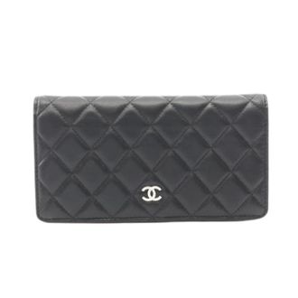 Chanel Pre-owned Long wallet (bi-fold) - Femme - Pre-owned - Noir - Taille: ONE Size