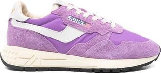 Autry Suede Panelled Sneakers