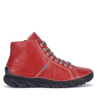 Rieker Schnürschuhe Rieker 55020-33 Rot