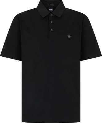 HUGO BOSS Homme, Tops, Noir, Taille: 5XL Polo &agrave; Manches Courtes