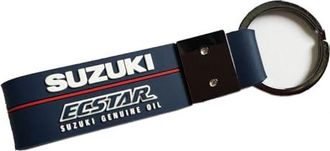 Suzuki Porte-clés ECSTAR Rubber, bleu, 2*7.5cm