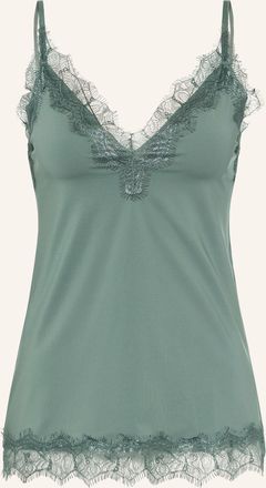 Rosemunde Top Billie Mit Spitze gruen