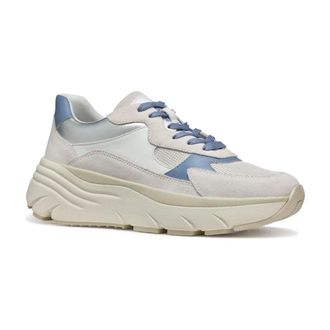 Geox Blaue Freizeitsneakers f&uuml;r Frauen - - Shoes - Damen - Wei&szlig; - 39 EU