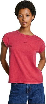 Pepe Jeans London Damen Felice T-Shirt, Rot (Burnt Red), XS