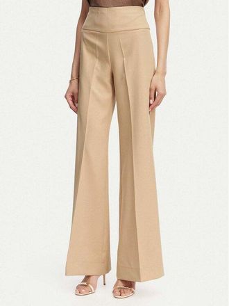Access Fashion Stoffhose 63-5022-135 Beige Flare Fit