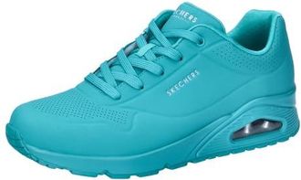 Skechers Femme Uno Stand On Air, Turquoise Durabuck Mesh, 37.5 EU