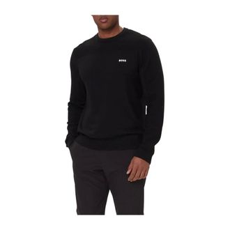 HUGO BOSS Homme, Pulls, Noir, Taille: L Momentum Pullover