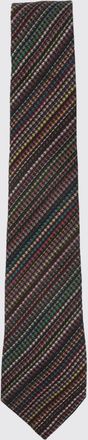 Paul Smith Mehrfarbig gestreifte Wollkrawatte