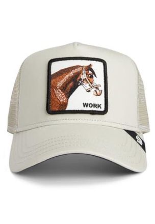 Goorin Brothers Casquette trucker Work Horse Scout - Beige - Taille unique