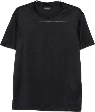 Emporio Armani Homme, Tops, Bleu, Taille: 2XL T-Chemises