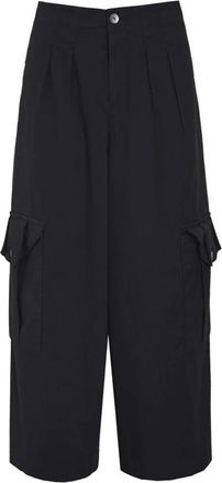 Bitte Kai Rand Femme, Pantalons, Noir, Taille: 44 FR Wide Pantalons