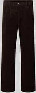 Lindbergh Straight Fit Hose aus Baumwoll-Mix in Cord-Optik