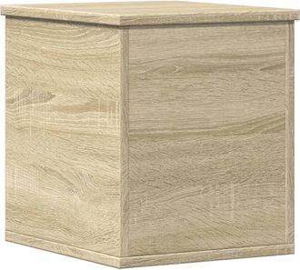 Generic Kangmusi Truhe Sonoma-Eiche 30x35x35 cm Holzwerkstoff, kangmusi840669
