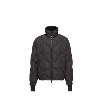 Moncler Moncler Bramans Diamond Quilted Short Down Jacket, Men, Black, Size: 0