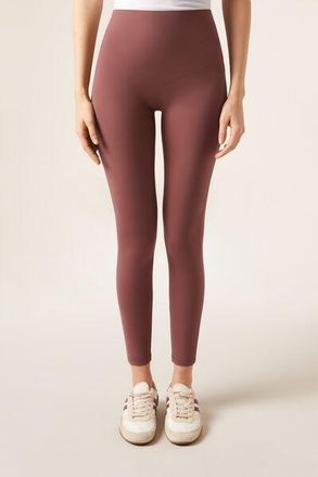 Calzedonia Leggings Sculpt Bordeaux