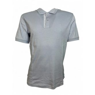 Calvin Klein Homme, Tops, Bleu, Taille: XL Polo Col Textur&eacute; Liquid Touch