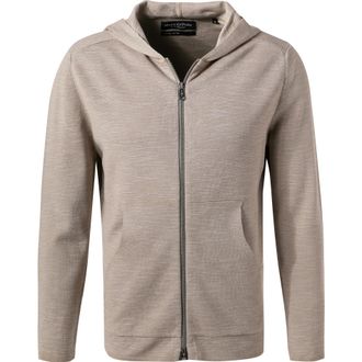 Marc O'Polo Herren Cardigan beige unifarben