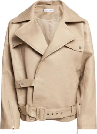 Weili Zheng Femme, Vestes, Beige, Taille: 38 FR Veste S26Jk03