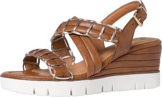 Marco Tozzi Marco Tozzi Damen 2-2-88705-28 Keilsandale, Cognac Comb, 40 EU