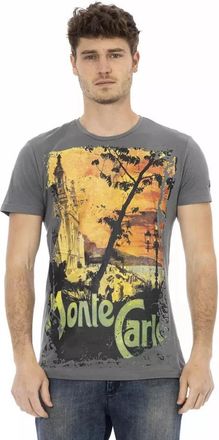 Trussardi Action T-Shirt - - Tops - Herren - Grau - 2XL