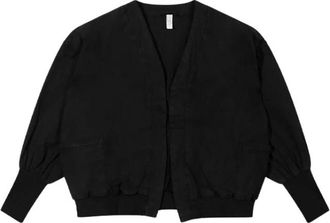 10 Days Femme, Vestes, Noir, Taille: 36 FR Veste Bomber D&eacute;contract&eacute;e