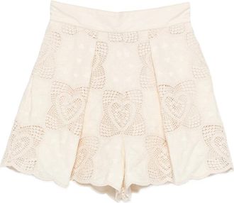 Zimmermann Wanderlust Tuck Shorts