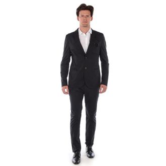 Daniele Alessandrini Homme, Costumes, Noir, Taille: XL Suits