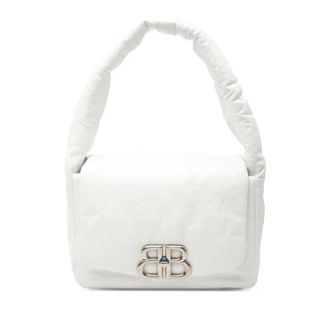 Balenciaga Sac bandouli&egrave;re en cuir Pre-owned - Femme - Pre-owned - Blanc - Taille: ONE Size