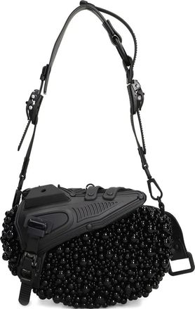 Innerraum sac porté épaule à perles - Noir