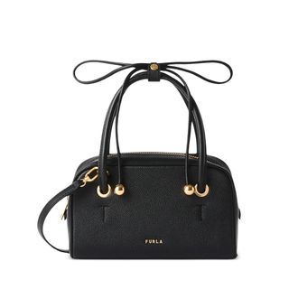 Furla Dome Grain-leather Tote Bag