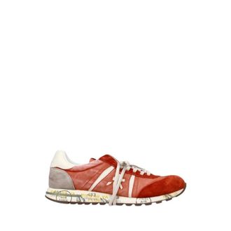 Premiata Lucy Schn&uuml;rsneaker aus Wildleder und Stoff - - Shoes - Herren - Mehrfarbig - 41 EU