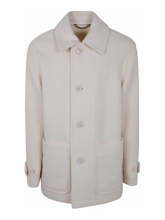 Dries Van Noten Manteau Long - Blanc