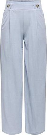 Jacqueline de Yong JdY Birdie Geggo JRS Noos Pantalon Long, Chambray Doux, M / 32L