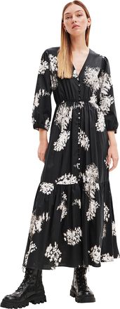 Desigual Damen Vest_Kendall Dress, Schwarz, M EU
