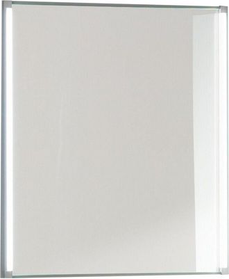 Fackelmann Spiegel led-line / Wandspiegelelement mit LED-Beleuchtung / Ma&szlig;e (b x h x t): ca. 61 x 67 x 4 cm / hochwertiger Badspiegel / moderner