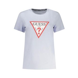 Guess Damen, Oberteile, Blau, XLGr&ouml;&szlig;e