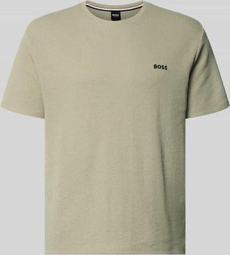 HUGO BOSS Regular Fit T-Shirt aus Baumwoll-Mix