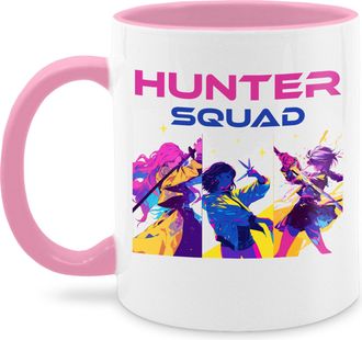 Shirtracer Tasse Tassen 325ml - Anime - Hunter Squad - Dämonen K-Pop Fan Merch - 325 ml - Rosa - k pop demon hunters anime-tasse kpop demonhunters anime-tassen