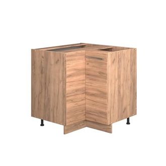 Vicco Meuble dangle Fame-Line, Ch&ecirc;ne de Force dor&eacute;, 80.5cm, PT Anthracite