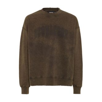 Dsquared2 Braune Pullover Kollektion - - Sweatshirts & Hoodies - Herren - Braun - L