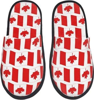 Generic Canada Imprimer Pantoufle Plates Pantoufles Doux Chaussures Pour Homme Intérieur Extérieur L