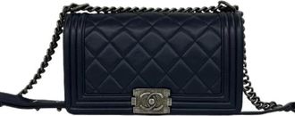 Chanel Sac bandouli&egrave;re vintage Pre-owned - Femme - Pre-owned - Bleu - Taille: ONE Size