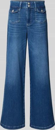 Mos Mosh Flared Jeans mit Pattentaschen Modell Colette Nagato