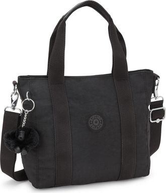 Kipling ASSENI MINI Kleine Tragetasche, Tragetaschen, Black Noir (Schwarz)