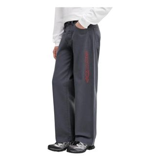 Dickies Nashport Double Knee Baggy Canvas Hosen - - Trousers - Herren - Grau - W31