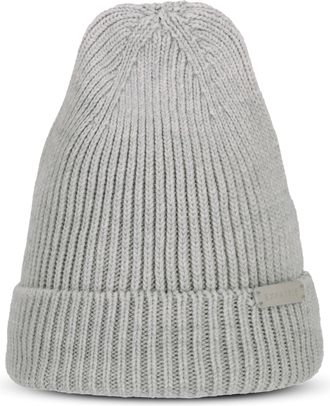 Expatri&eacute; Beanie Damen Grau - Luna - Strickm&uuml;tze f&uuml;r Herbst Winter - Weiche Warme Winterm&uuml;tze - M&uuml;tze Stylisch Elegant & Zeitlos