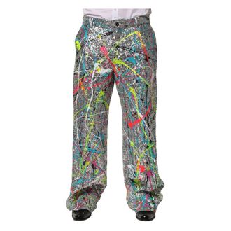 Dolce & Gabbana Bunte Paillettenhose - - Trousers - Herren - Mehrfarbig - M