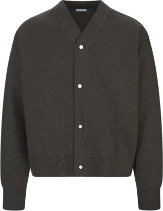 Jacquemus Homme, Pulls, Vert, Taille: M Cardigans