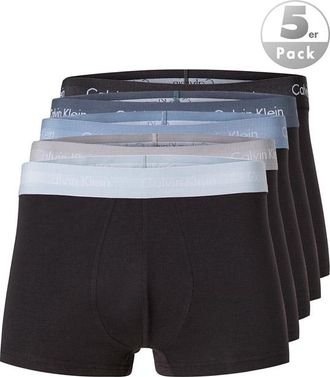 Calvin Klein Underwear Herren Trunks blau Baumwolle unifarben